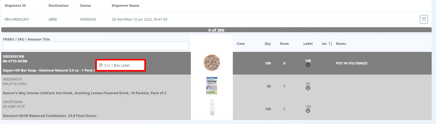 14. Bonus Tip # 1: 3-in-1 Box Labels For Oversized Items – 2D Workflow