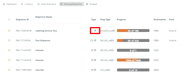 3. How To Change My Shipment Type – 2D Workflow