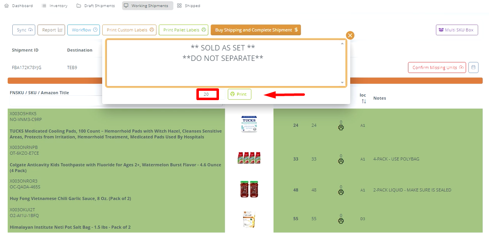 25. How To Print Labels With Your Own Custom Messages – 2D Workflow