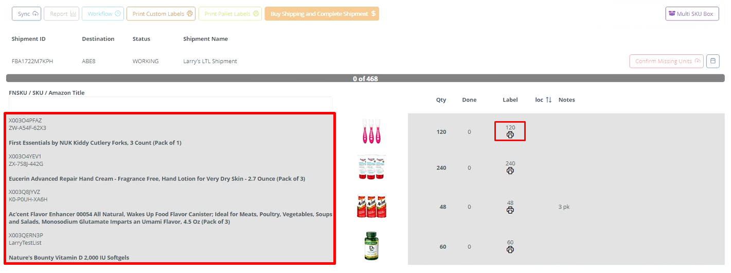 7. How to Prep and Pack Items – 2D Workflow