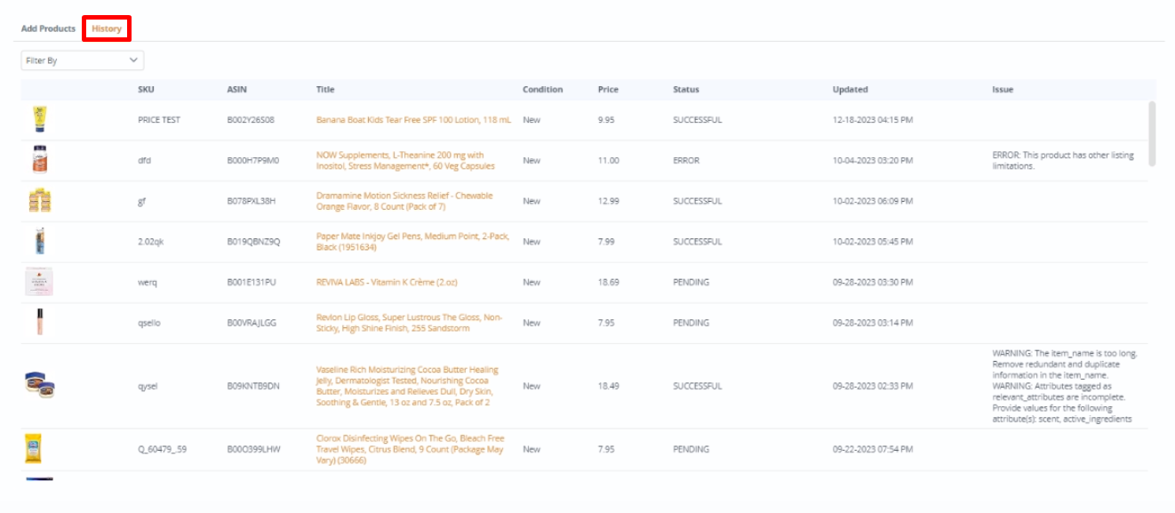 1. Inventory Overview – 2D Workflow