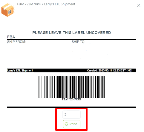 1. LTL/FTL Shipments and Product Prep (Shipping Pallets) – 2D Workflow