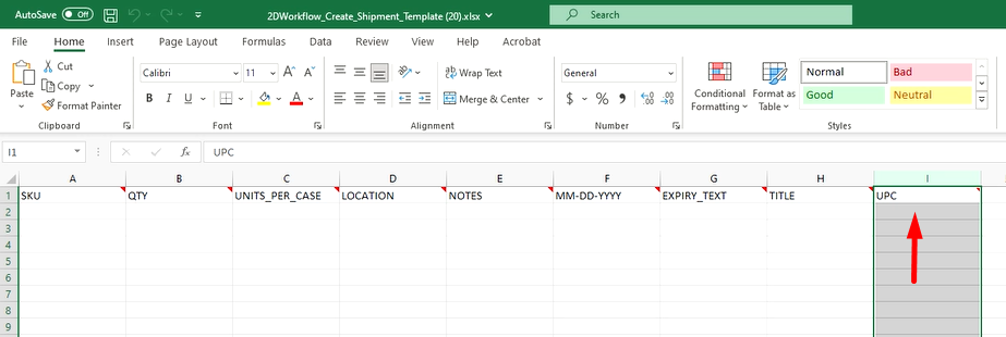 2. How To Assign A Custom UPC/EAN To A Product – 2D Workflow