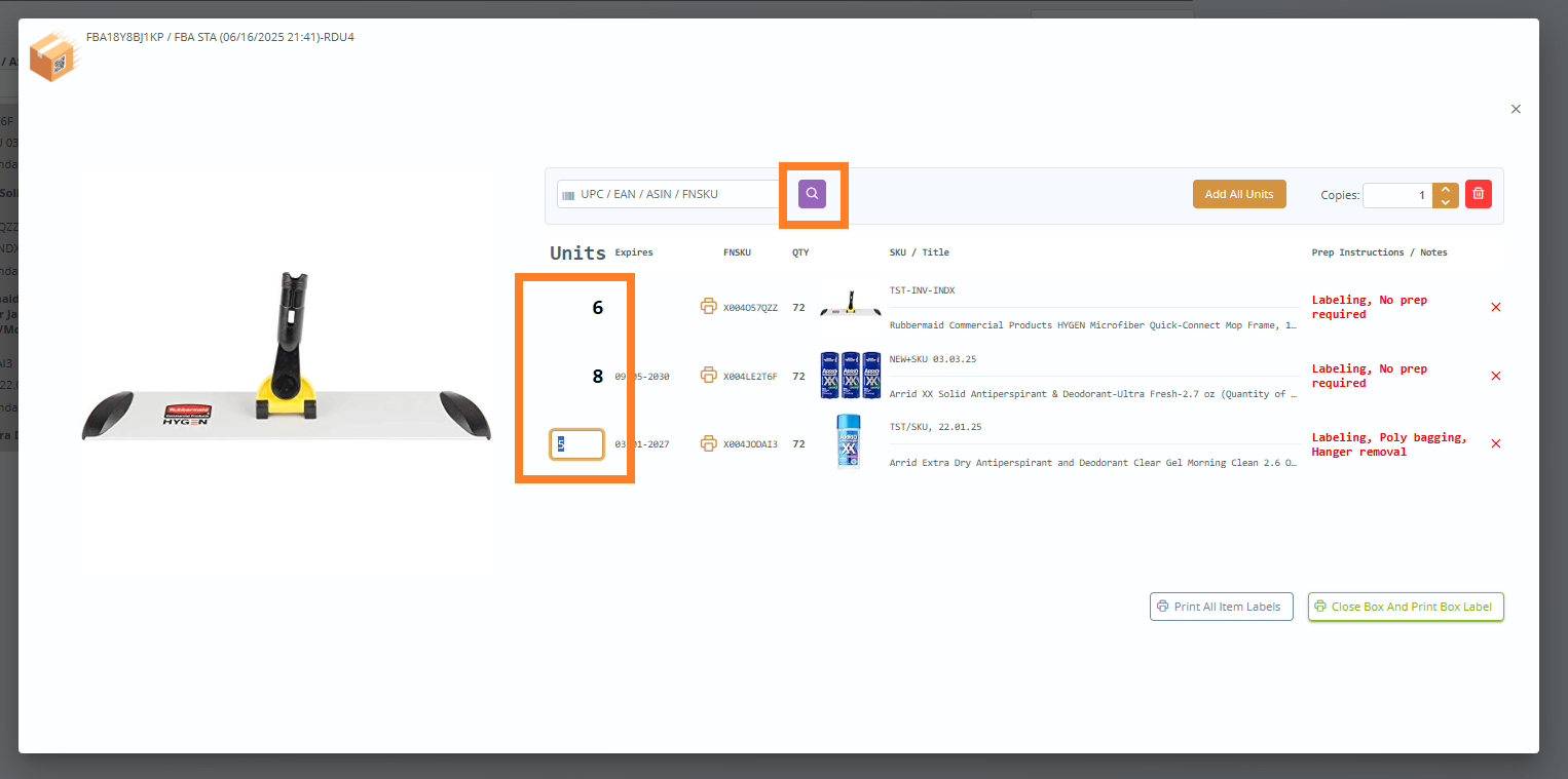 How to Create 'Item Split' Pallet Shipments (LTL/FTL) – 2D Workflow